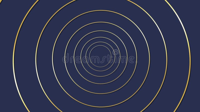 Circle Animating Glowing Gold-like Animation Stock Illustration ...