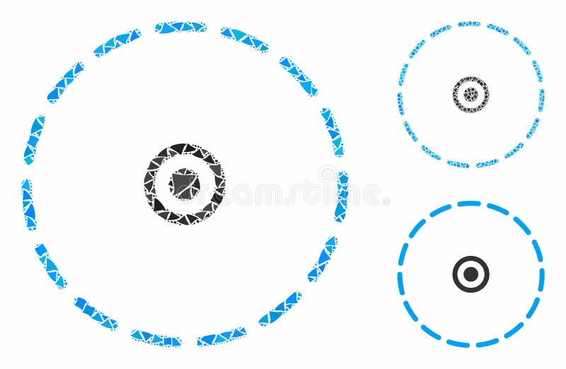 Circle area equation stock illustration. Illustration of calculate ...