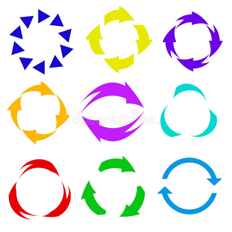 Circle Arrow Icon. Refresh and Reload Arrow Icon. Rotation Vector ... Circle Arrow Icon. Refresh and Reload Arrow Icon. Rotation Vector ...