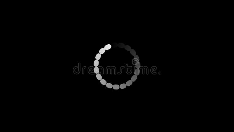 Loading Arrow Symbols Spinning Animation. 4k Video Stock Footage ...
