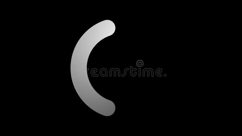 Loading Arrow Symbols Spinning Animation. 4k Video Stock Video - Video ...