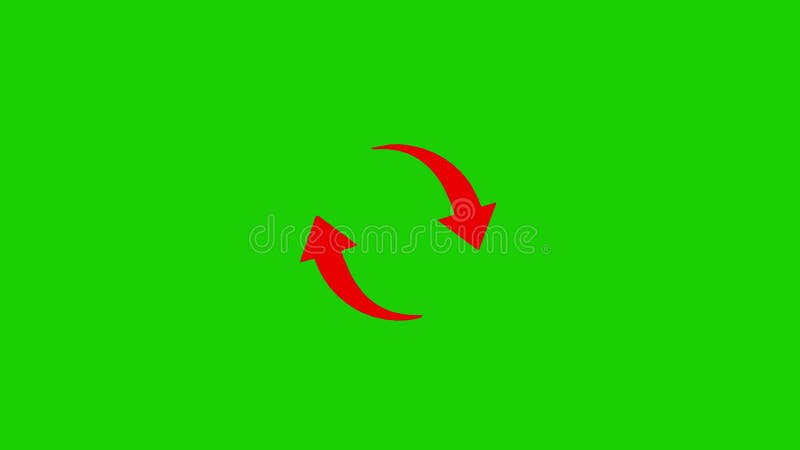 Loading Arrow Symbols Spinning Animation. 4k Video Stock Video - Video ...