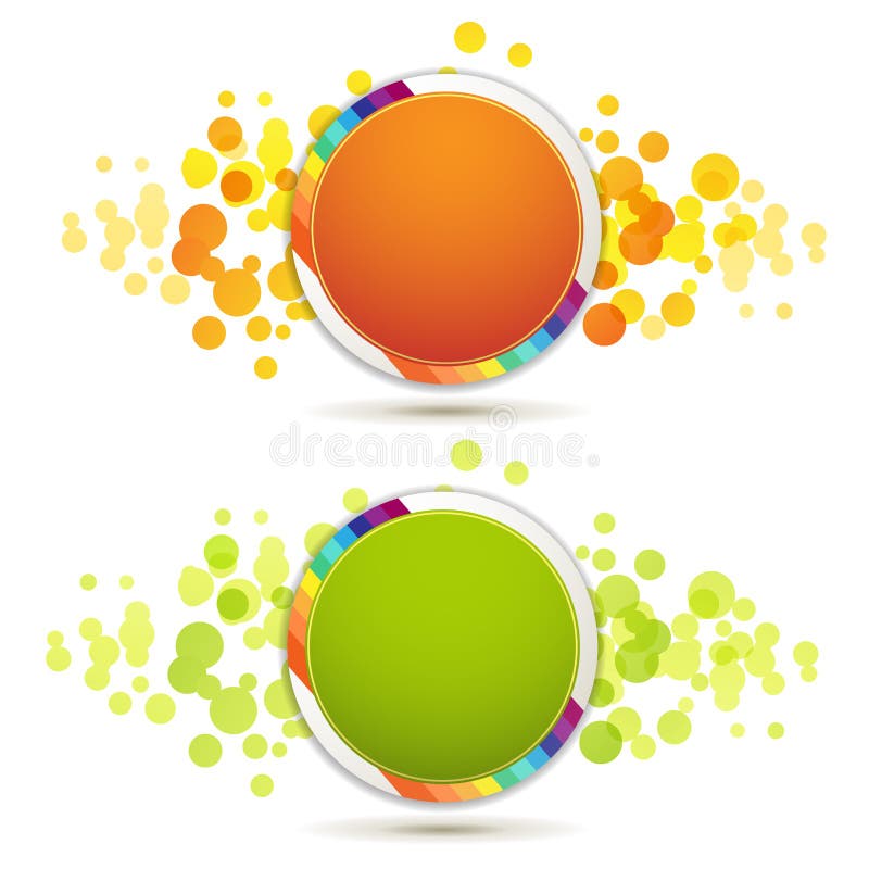 Circle backgrounds stock vector. Illustration of blue - 22470896