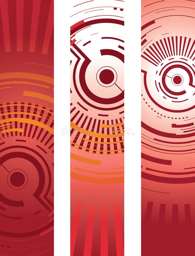 Circle banners stock vector. Illustration of banner, geometric - 13525021