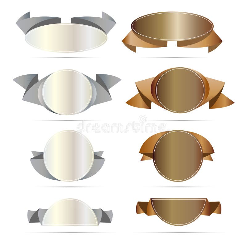 Circle banners stock illustration. Illustration of sticker - 71235853