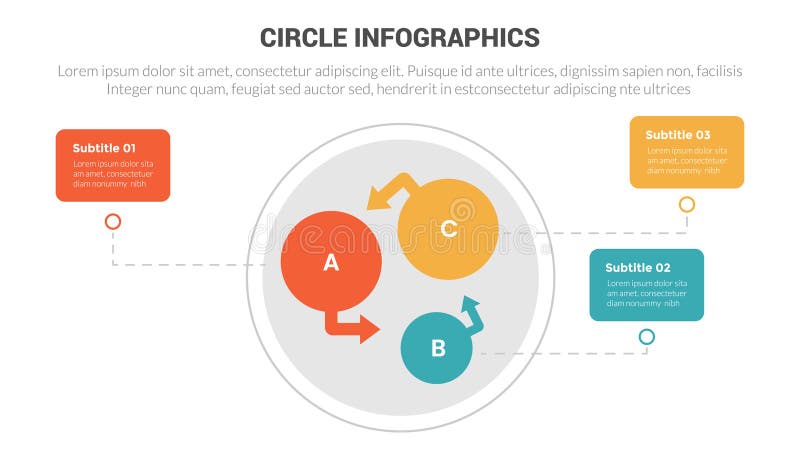 Point Connected Circular Infographic Stock Illustrations – 147 Point ...