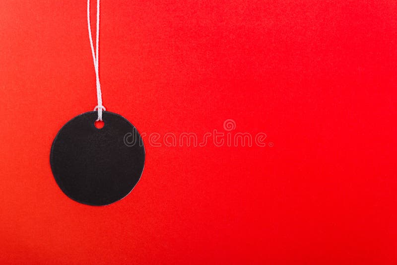 161 Circle Black Tag Label Red Background Stock Photos - Free & Royalty ...