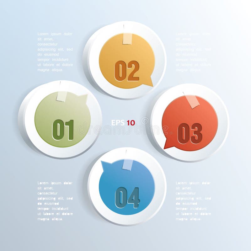 Circle Blocks Connection With Each Other And Shapes Crypto Chain. Stock ...