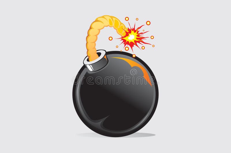 A Circle Boom Use for Army or Soldier Stock Illustration - Illustration ...