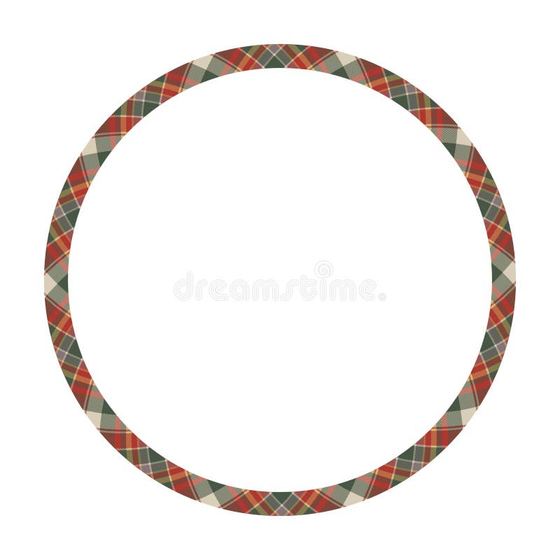 Round Plaid Borders Stock Illustrations – 429 Round Plaid Borders Stock ...