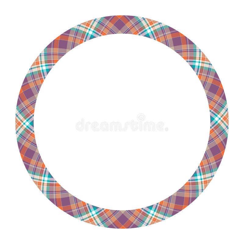 Circle Borders and Frames Vector. Round Border Pattern Geometric ...