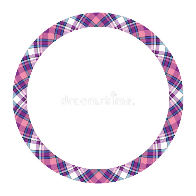 Circle Borders and Frames Vector. Round Border Pattern Geometric ...