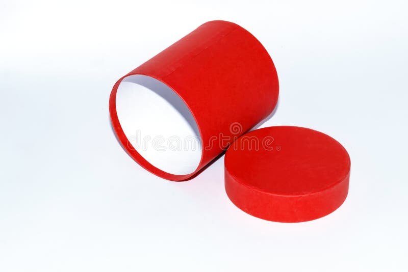 Circle box stock image. Image of object, white, cylinder - 58756427