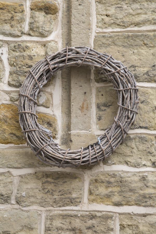 Circle Branch Wreath stock image. Image of florist, circle - 191723821