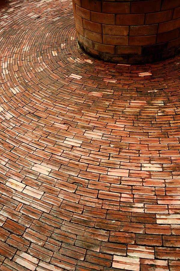 Brick flooring stock photo. Image of drive, geometrical - 1737326