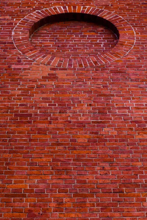 Circle brick stock image. Image of concrete, background - 14618393