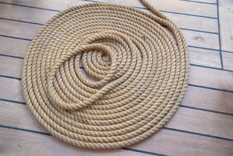 Circle bunch of ship rope stock photo. Image of natural - 23128116