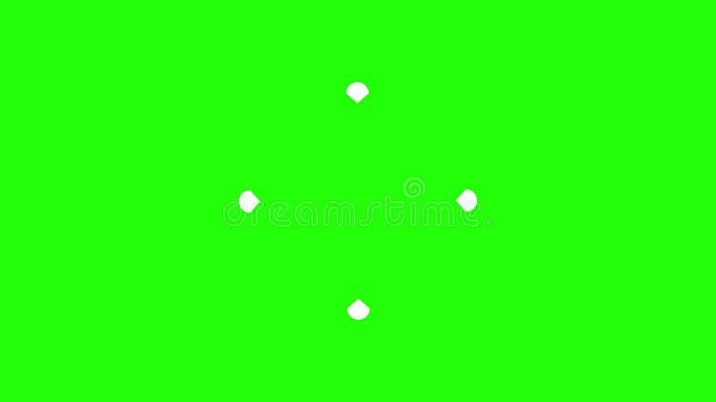 Circle Bursting Pop Up Animation Element with Green Screen. Circle Pop ...