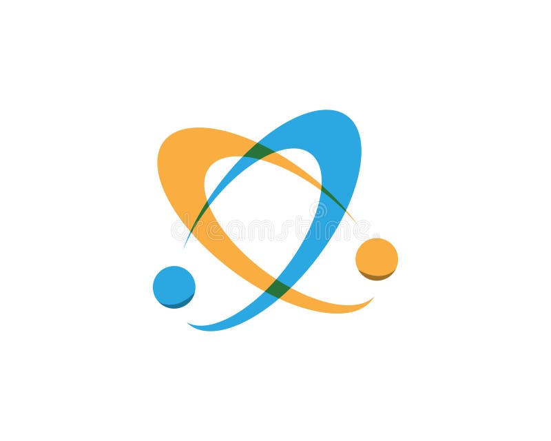 Circle Business Techno Logo Design Stock Vector - Illustration of media ...