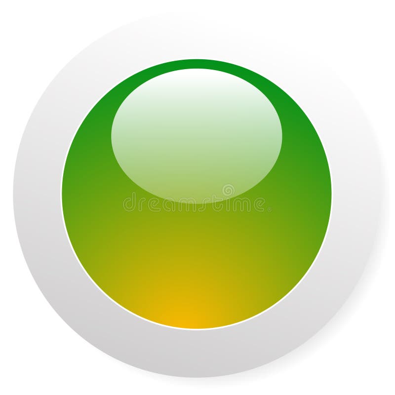 Circle Button with Blank Space and Highlight. Circle Button Stock ...