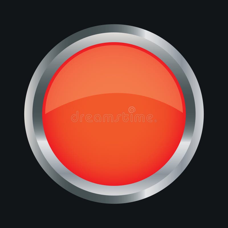 Circle Button. Vector Illustration Decorative Design Stock Vector ...