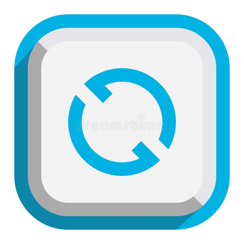 Circle Button Vector Isolated Stock Vector - Illustration of symbol ...