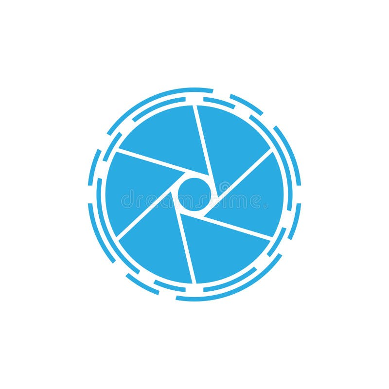 Circle Camera Photography Rotation Logo Vector Stock Vector ...