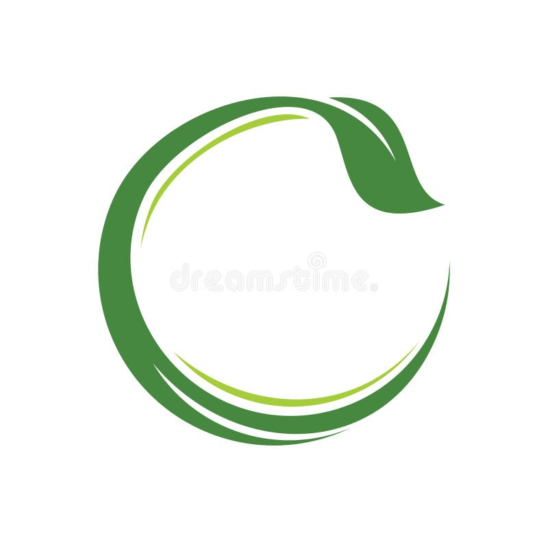 Circle Cannabis Logo Sign stock vector. Illustration of abstract ...