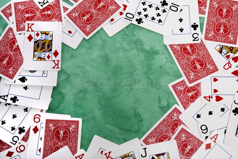Circle of cards stock photo. Image of black, entertainment - 20161444