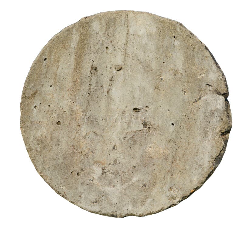 Circle Cement or Concrete Wall Texture. Stock Photo - Image of gray ...