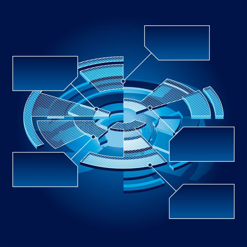 Fantasy Space Navigation Sphere. Stock Vector - Illustration of fantasy ...