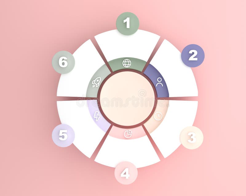 Circle Chart Infographic Template for Presentations, Banner Design for ...