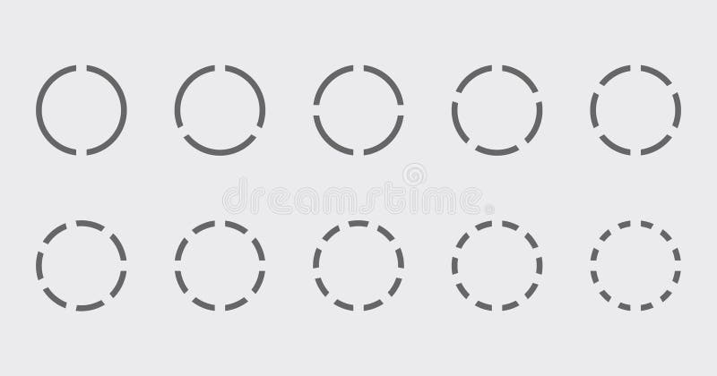 Eight Section Circle Stock Illustrations – 253 Eight Section Circle ...