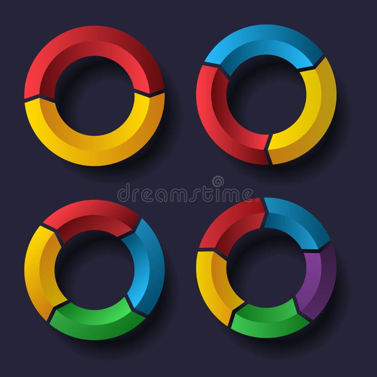 Four Part Circle Art Stock Illustrations – 266 Four Part Circle Art ...