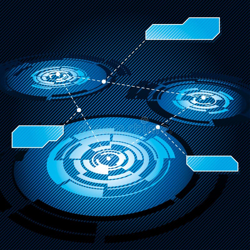 Fantasy Space Navigation Sphere. Stock Vector - Illustration of fantasy ...