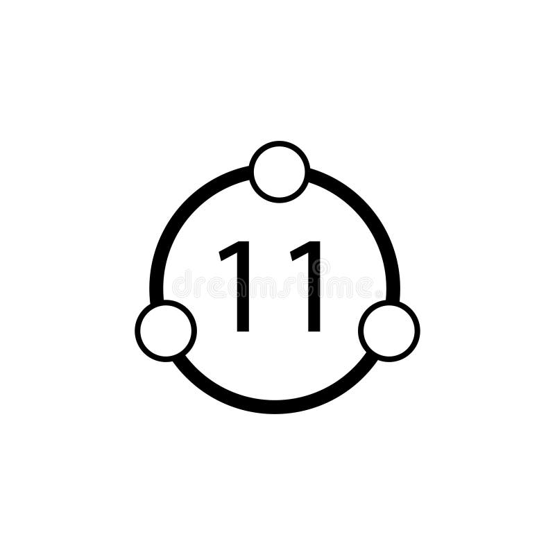 Number Eleven Stock Illustrations – 2,173 Number Eleven Stock ...
