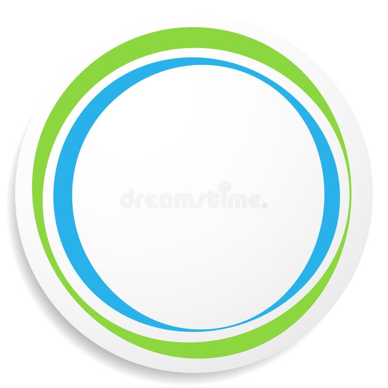 Blank, Empty Circle Shape, Circle Design Element. Circular, Circle ...