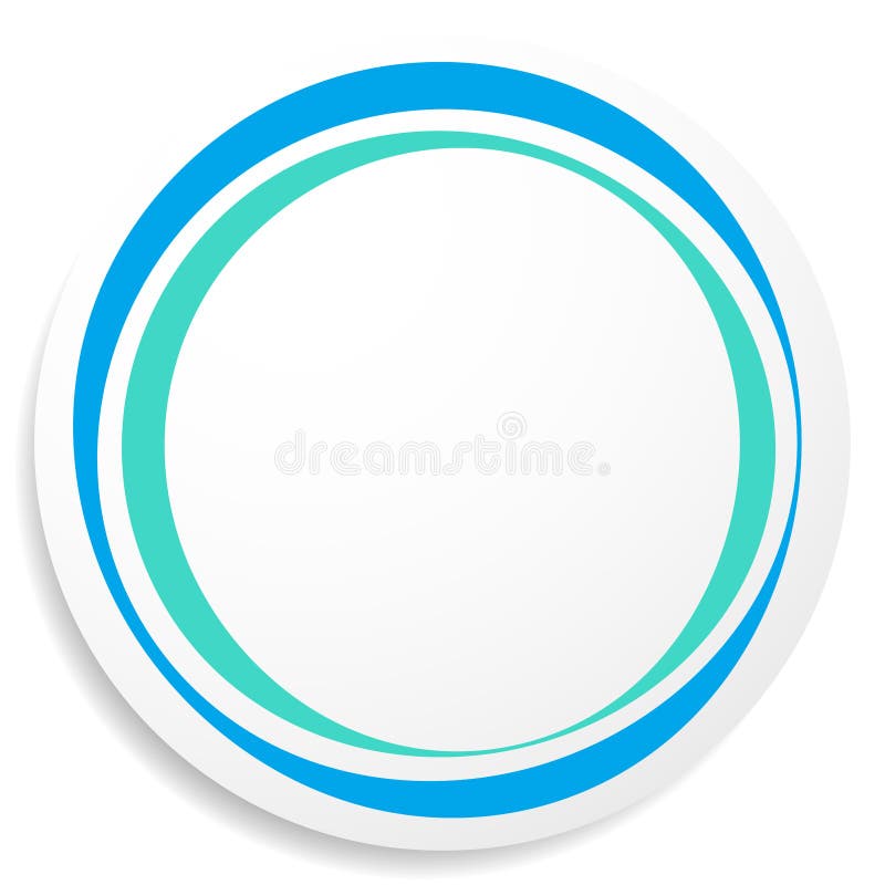 Blank, Empty Circle Shape, Circle Design Element. Circular, Circle ...