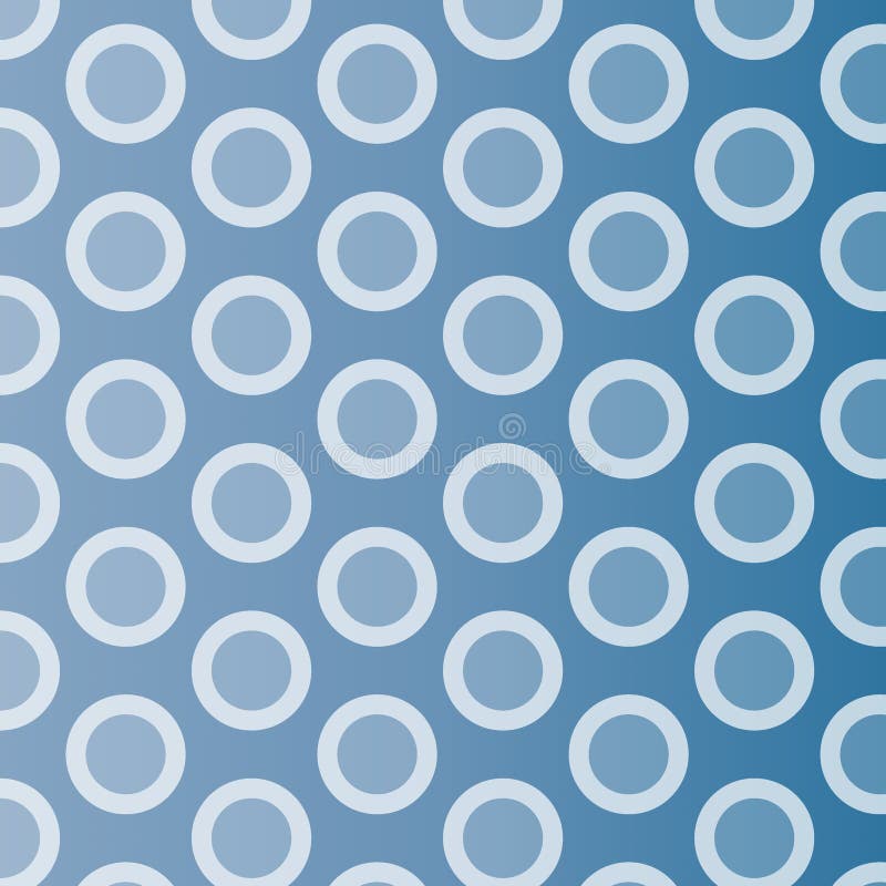 Circle Cloth Pattern Blue Design Vector Illustration Stock Vector ...