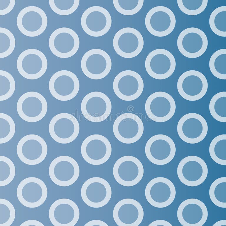 Circle Cloth Pattern Blue Design Vector Illustration Stock Vector ...