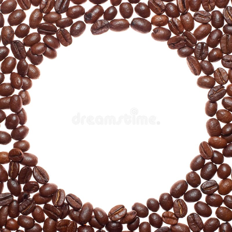 Coffee square frame stock image. Image of decorated, caffeine - 5207159