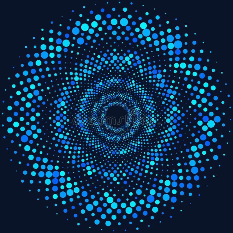 Color the Dots Visual Game stock vector. Illustration of contours ...