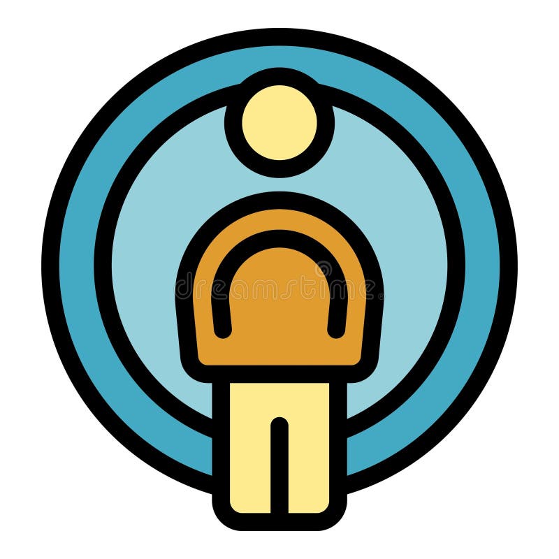 Circle Comfort Zone Icon Vector Flat Stock Vector - Illustration of ...