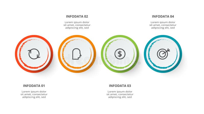Circle Concept for Infographic with 7 Steps, Options, Parts or ...