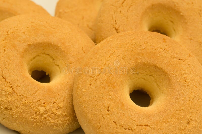 Circle cookies stock photo. Image of white, cookies, plate - 45749266