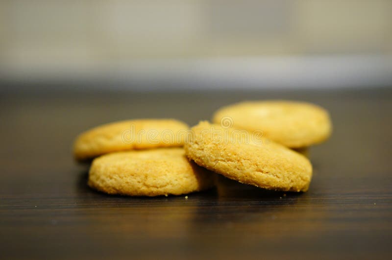 Circle shaped cookies stock photo. Image of wooden, shaped - 45749248