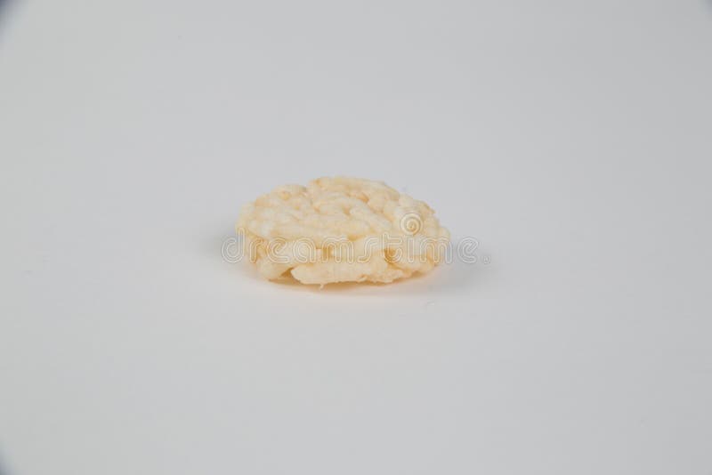 It is Circle Crispy Rice on White Stock Image - Image of bread, diet ...