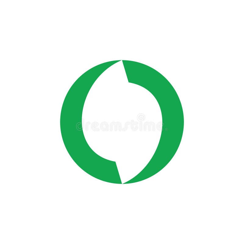 Circle Curves Abstract Simple Logo Vector Stock Vector - Illustration ...