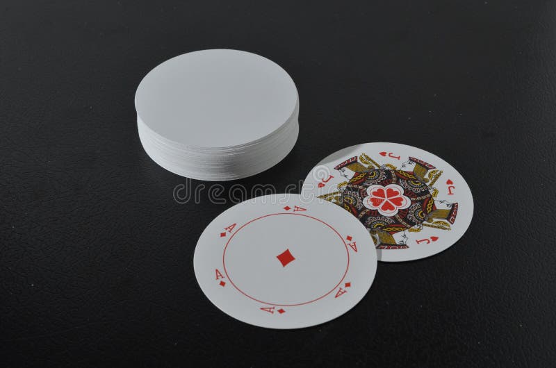 Circle Deck of Playing Cards Stock Photo - Image of luck, concepts ...
