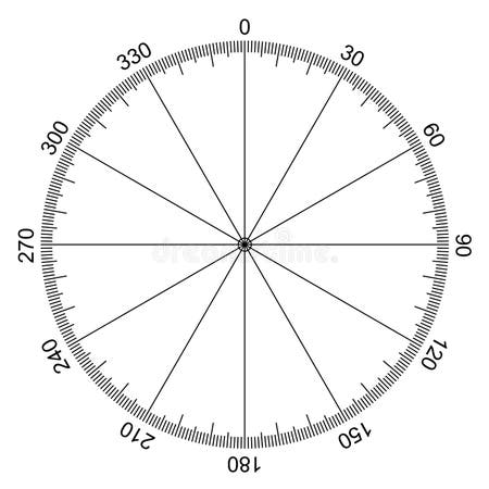 Circle Degrees Stock Illustrations – 6,226 Circle Degrees Stock ...